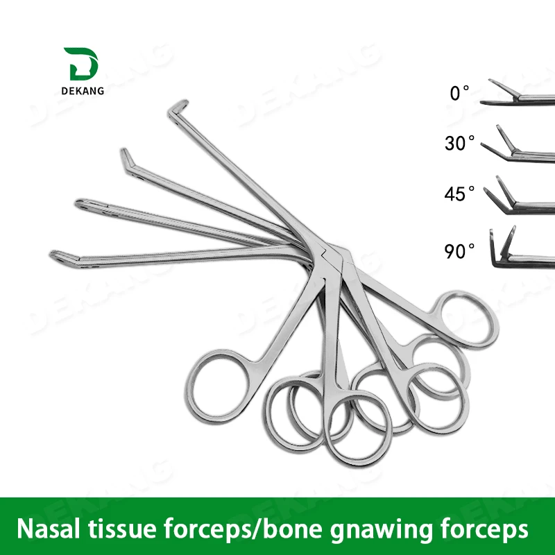 Ear, Nose And Throat Instruments Nasal Tissue Forceps Nasal Disc Bone ...
