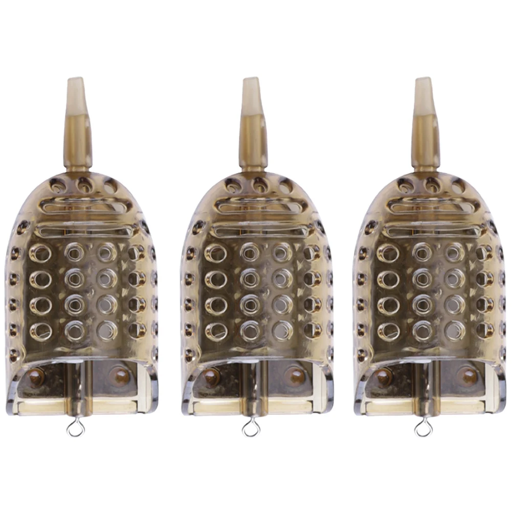 Carp-Fishing-Bait-Feeder-Cage-Fishing-Sinker-Trap-with-Holes-Pellet ...