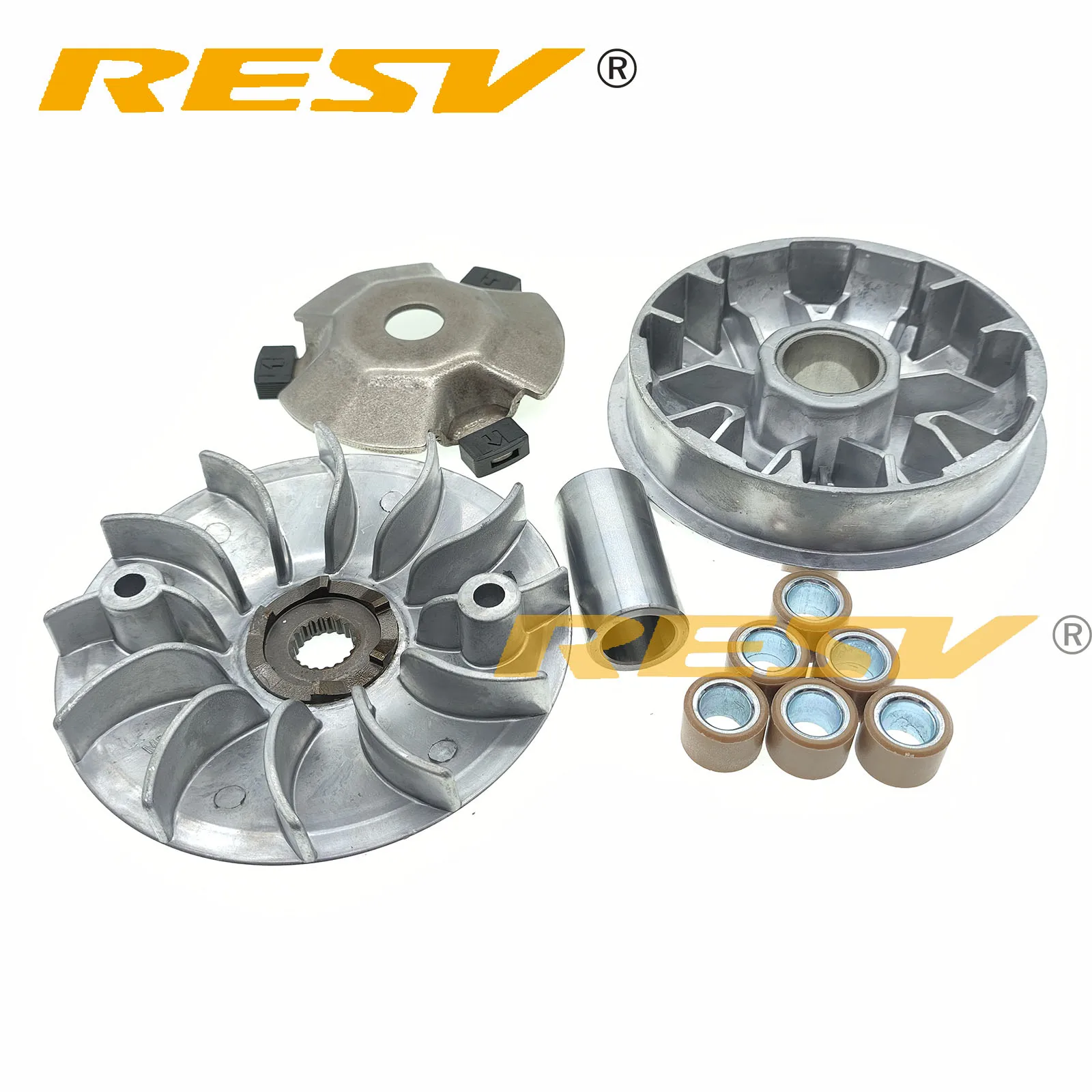 RESV-Variator-Drive-Face-Pulley-Suitable-for-SYM-125-Allo-City-Com ...