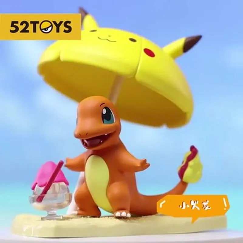Genuine-52toys-Pokemon-Leisure-Holiday-Blind-Box-Pikachu-Small-Fire ...