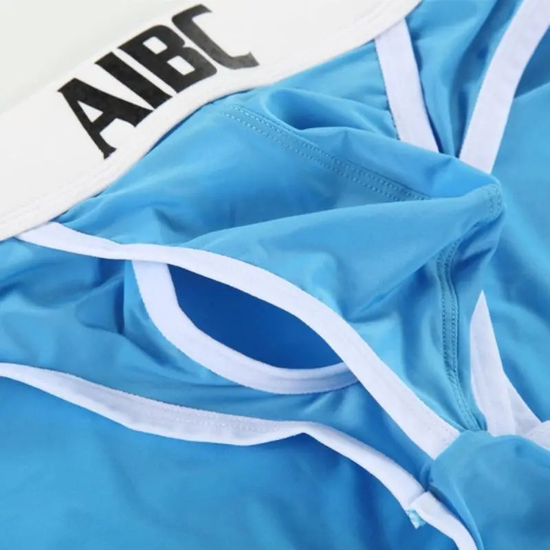 Cueca Masculina Sexy Separação Bala Cueca Com Pênis Buraco Verão Função ...