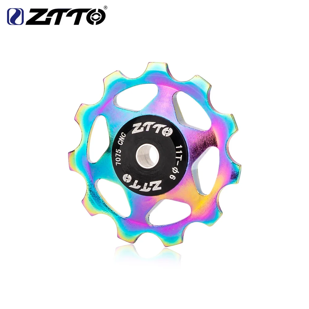 ZTTO-MTB-Bicycle-Rear-Derailleur-Jockey-Wheel-Steel-Bearing-Pulley-11T ...