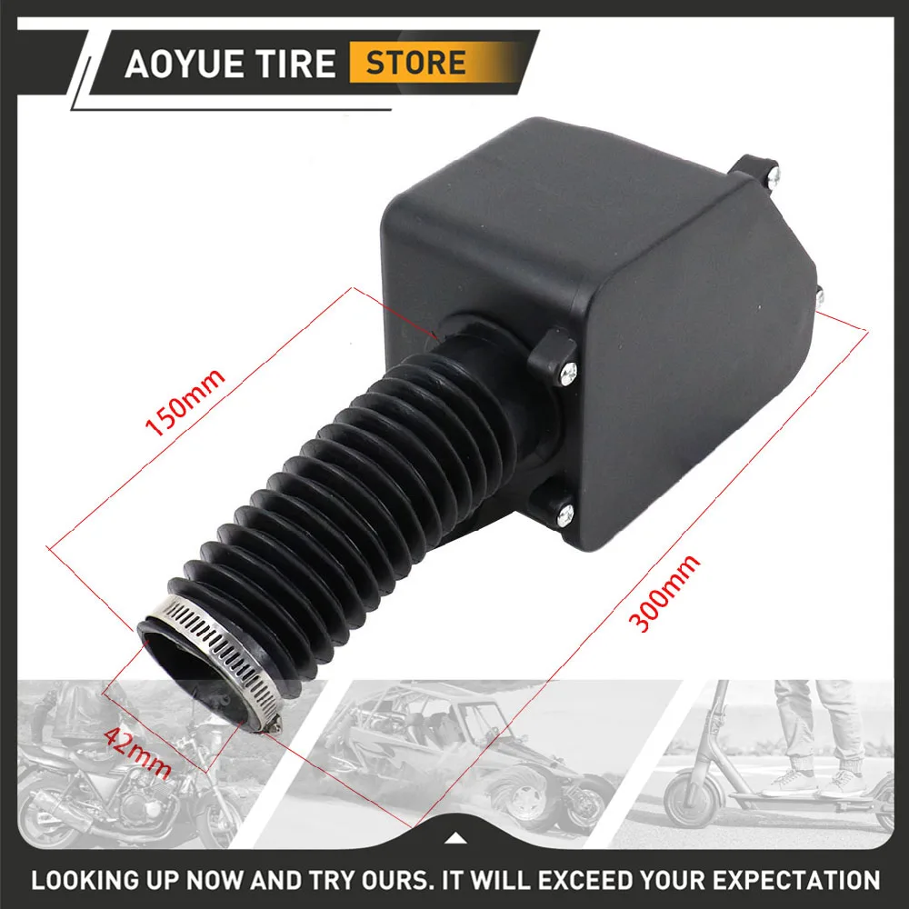Air-Filter-Box-Intake-Cleaner-for-GY6-150cc-157QMJ-Engine-ATV-Quad-Go ...