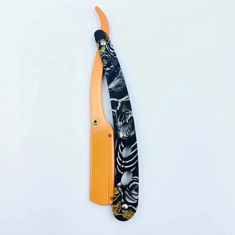 Barber-Razor-Hairdressing-Manual-Shaving-Knife-Stainless-Steel-Facial ...