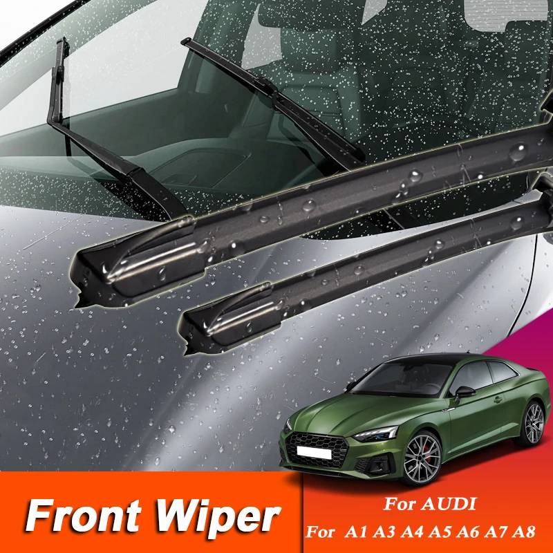 2pcs Car Wiper Blade Windscreen Wiper For Audi A3 8p 8u A1 A4 B8 8k B9 ...