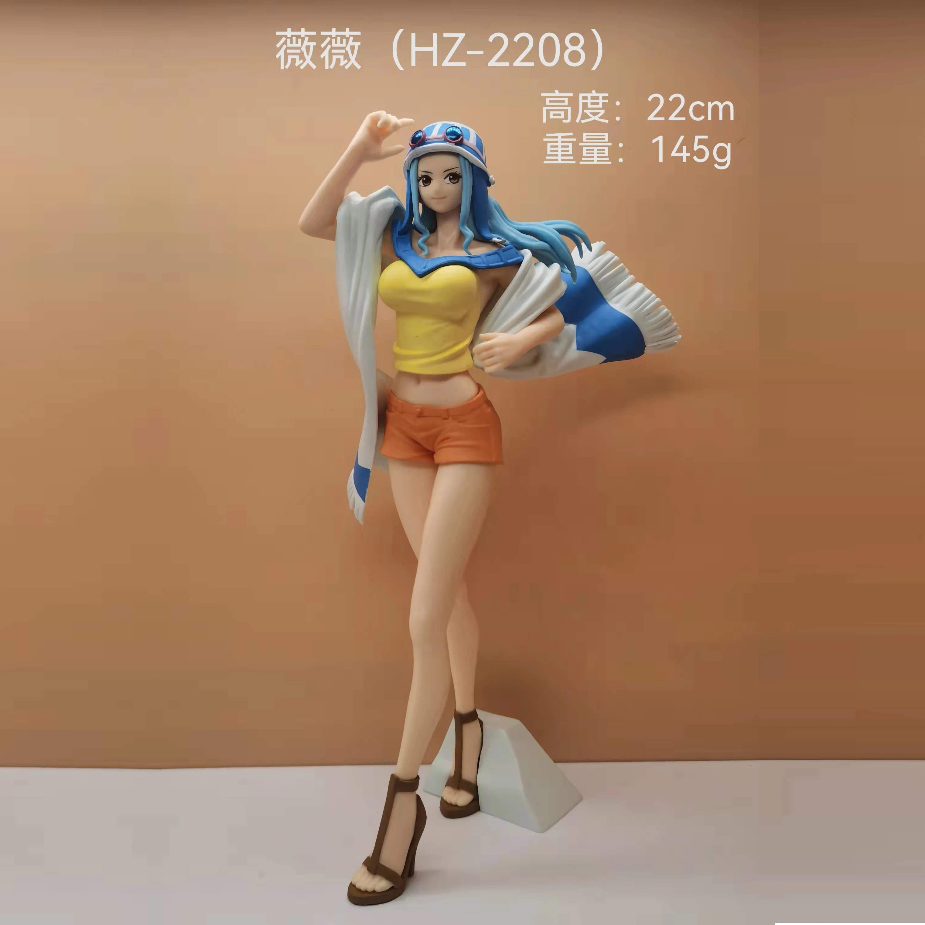 Figura de anime de One Piece, estilo dulce, piratas, Nefeltari, Vivi ...