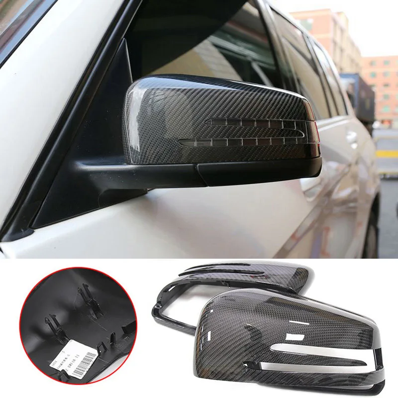 Real-Carbon-fiber-Car-Side-mirror-Wing-Mirror-Rear-view-Mirror-Replace ...