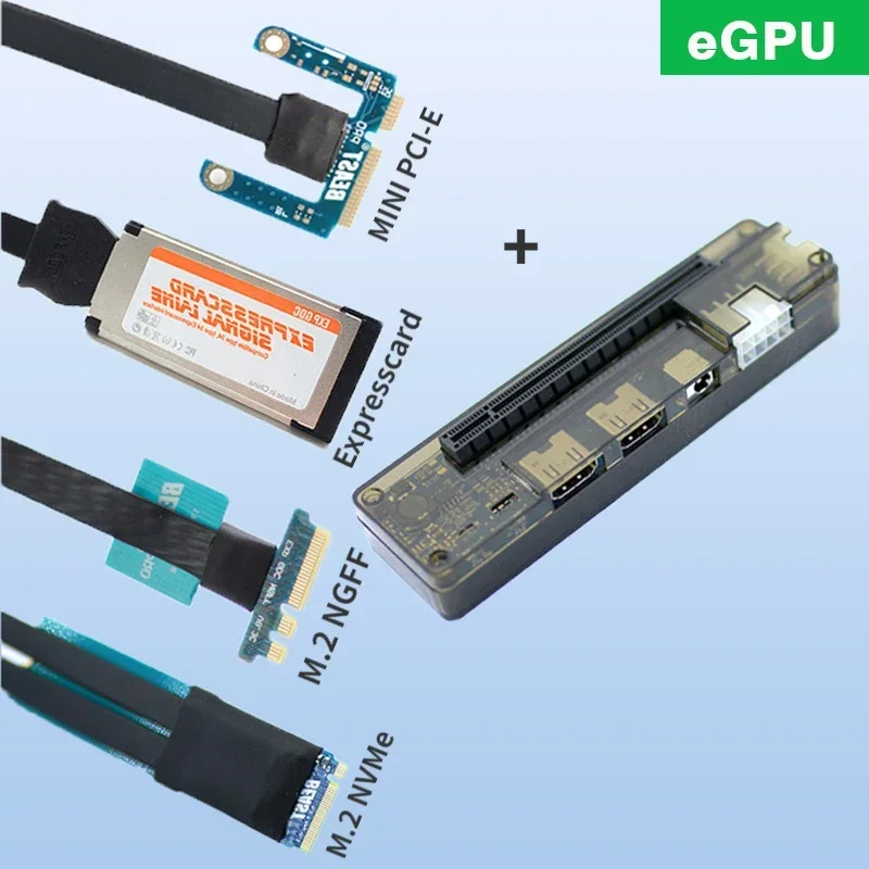 PCI-E EXP GDC External Laptop Graphics Card Dock Video Cards Notebook ...