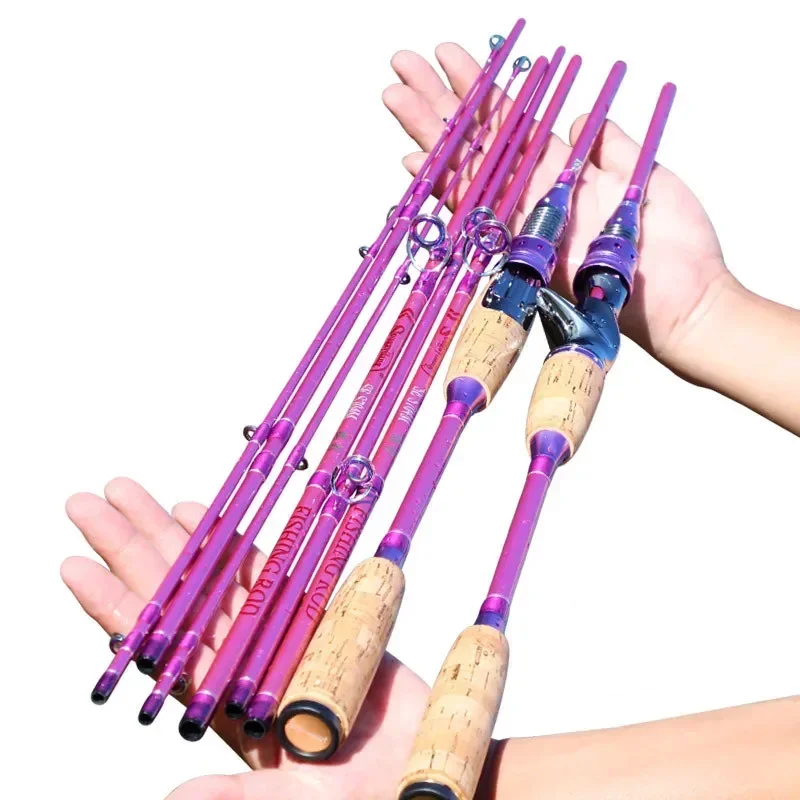 Sougayilang-Casting-Rod-Spinning-Rods-for-Bass-Fishing-2-1M-4-Sections ...