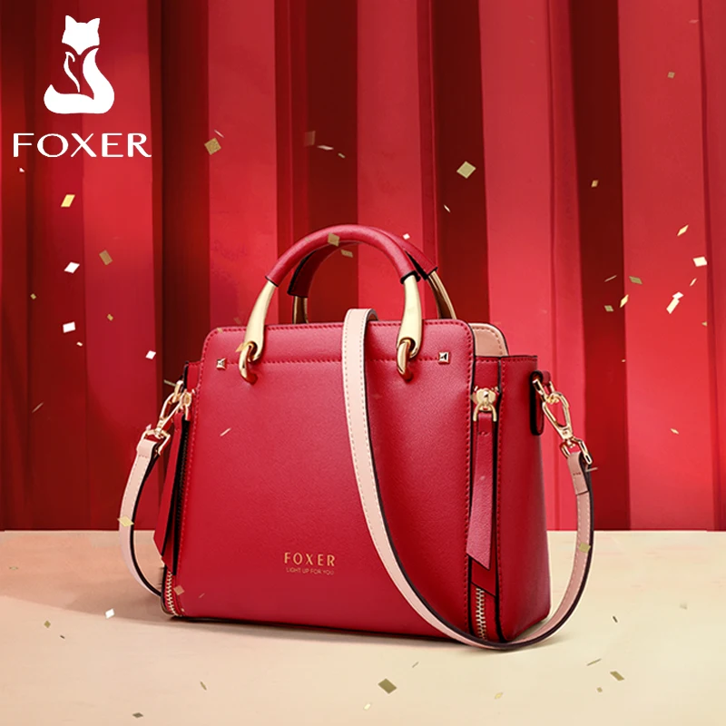 FOXER-Elegant-Dating-Handbags-Women-s-Cowhide-Leather-Fashion-Shoulder ...