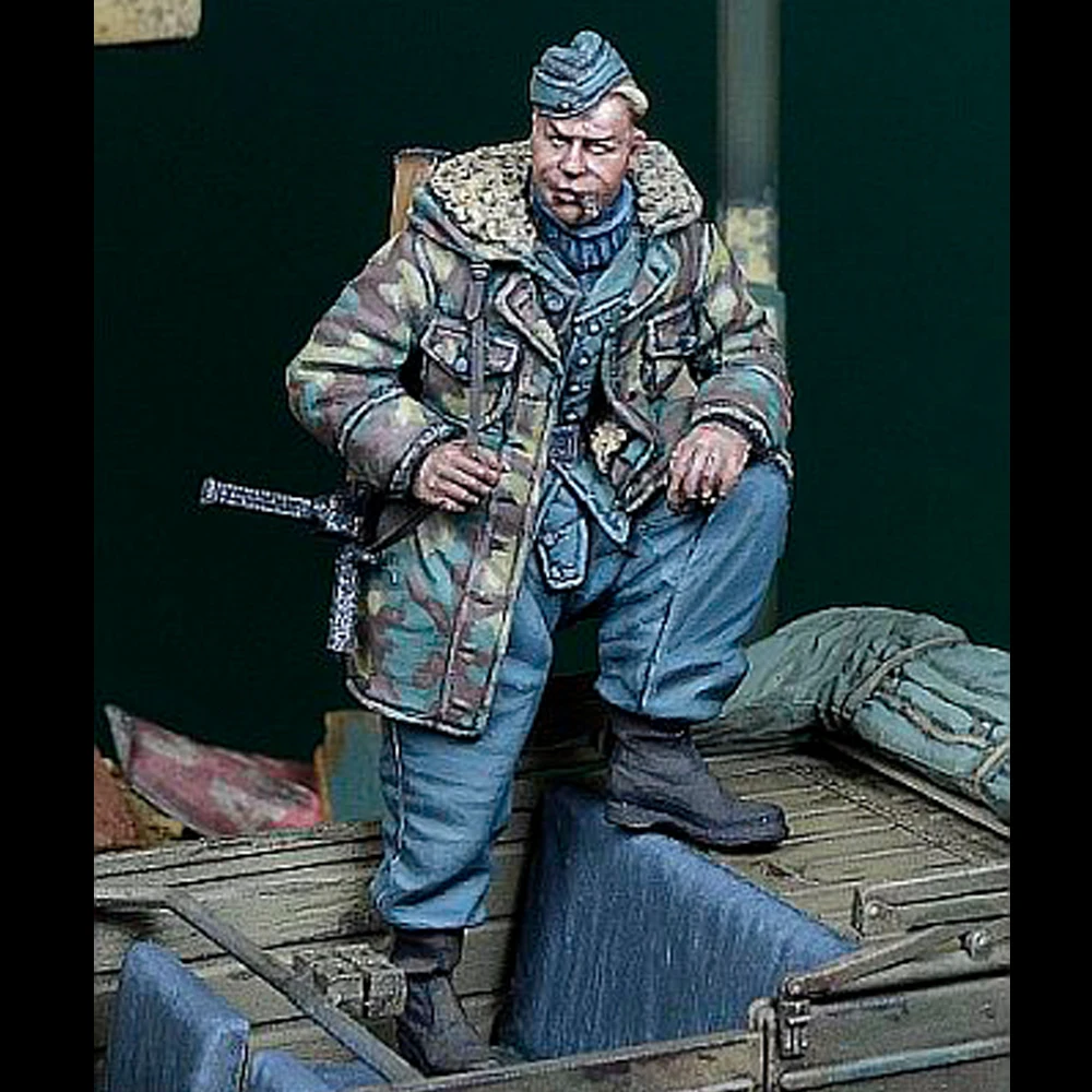 1/35 WW II officers, Resin Model figure soldier, Military themes ...