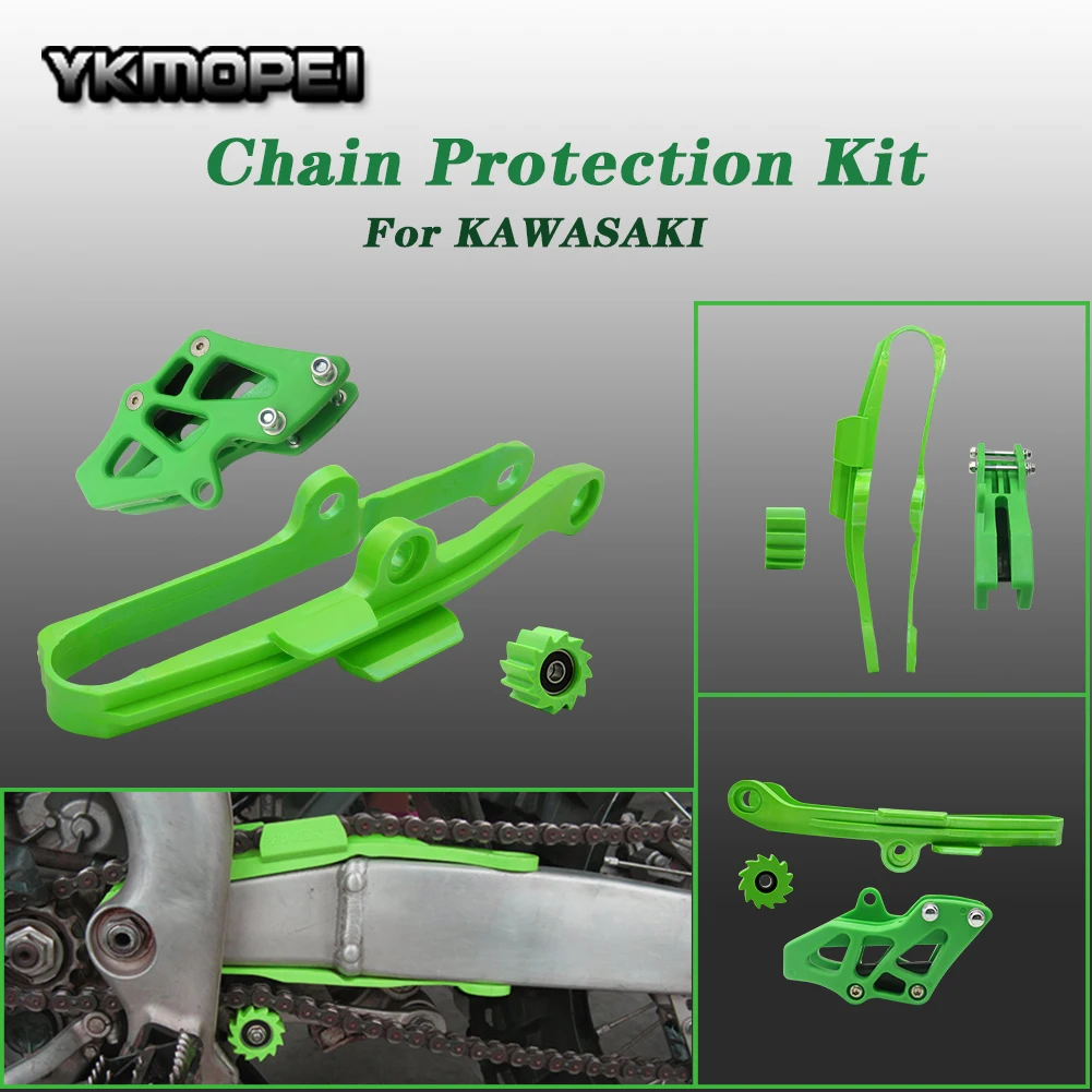 Motorcycle-Chain-Roller-Slider-Guide-Swingarm-For-KAWASAKI-KXF250 ...