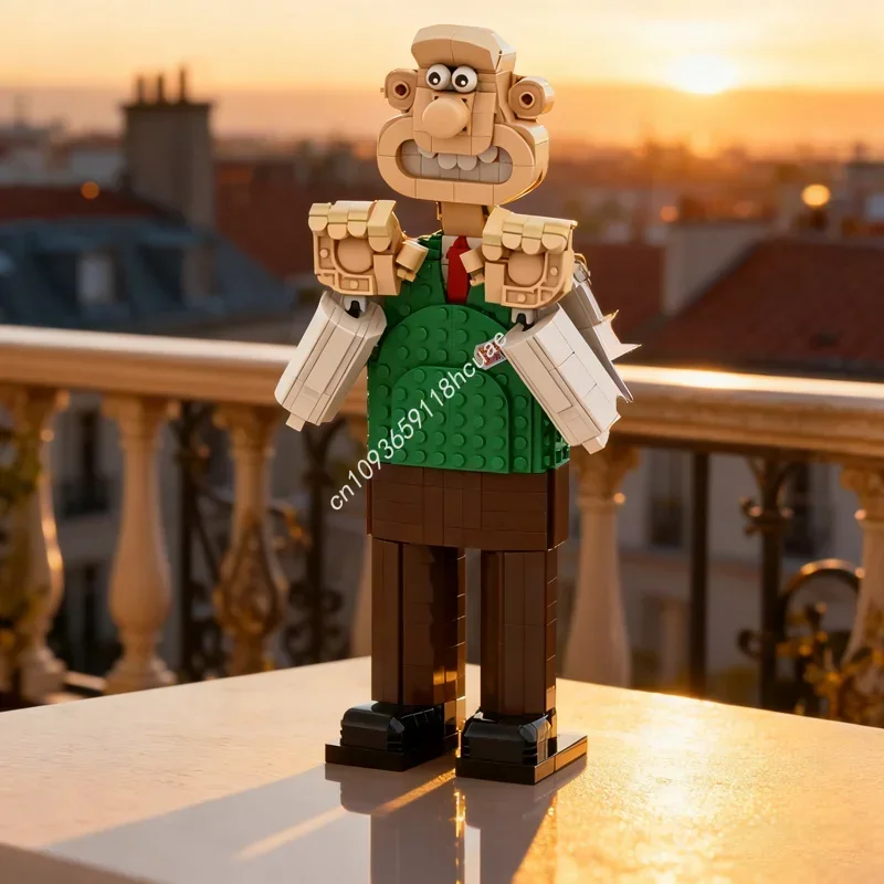 1120pcs MOC Wallace And Gromit Creator Experted Model Building Blocks ...