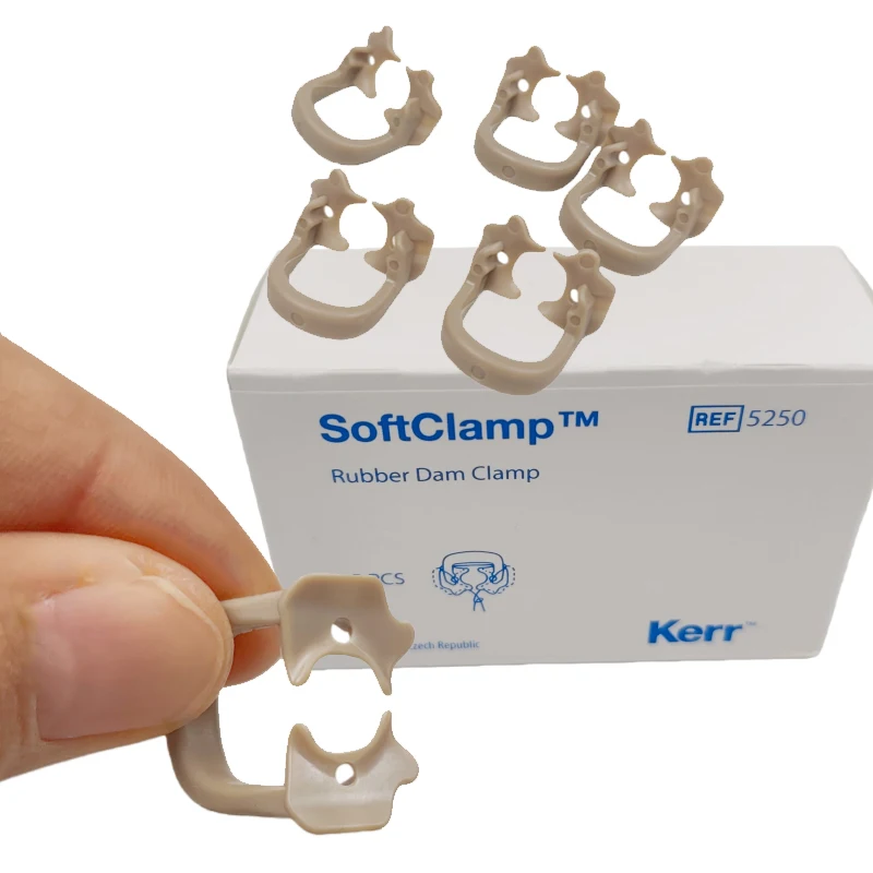 5Pcs/Box Kerr Softclamp REF 5250 Dental Rubber Dam Clamp Sectional ...