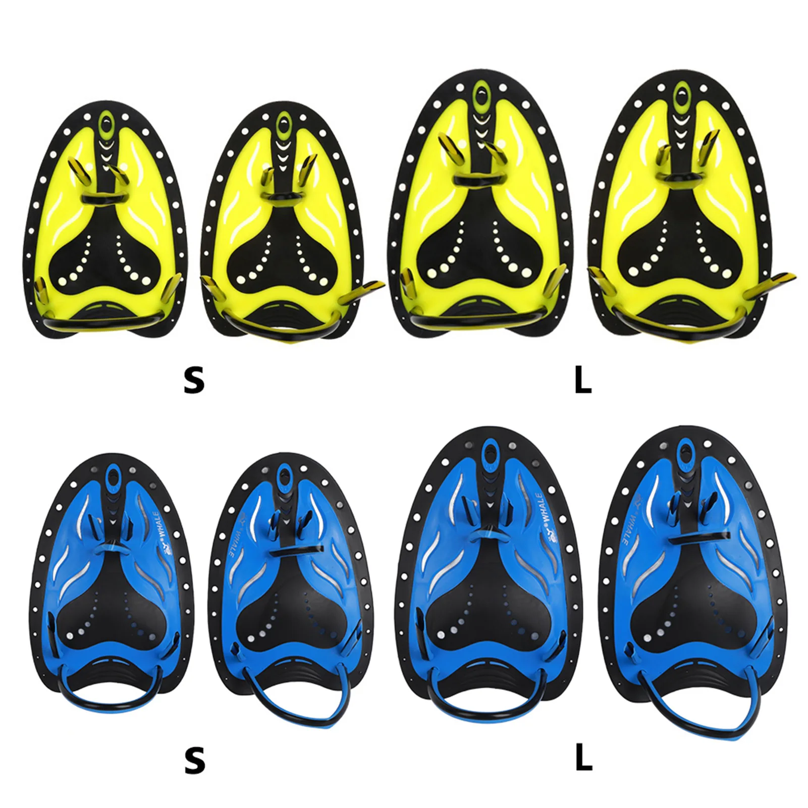 WHALE-Swimming-Paddle-Fin-Flipper-For-Swimming-Learn-Training-Gear ...