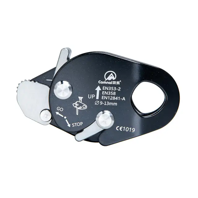 22KN Climbing Arborist Rope Grab Outdoor Exploring Adjuster Protection ...