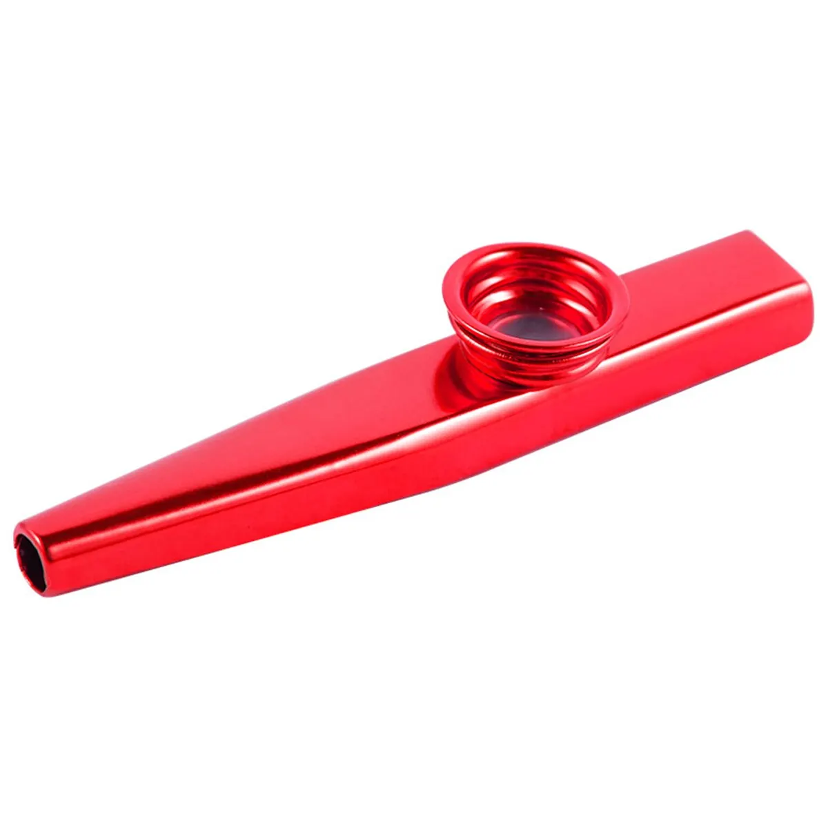 Kazoo-instrumento-Musical-de-aleaci-n-de-aluminio-rojo-con-membrana ...