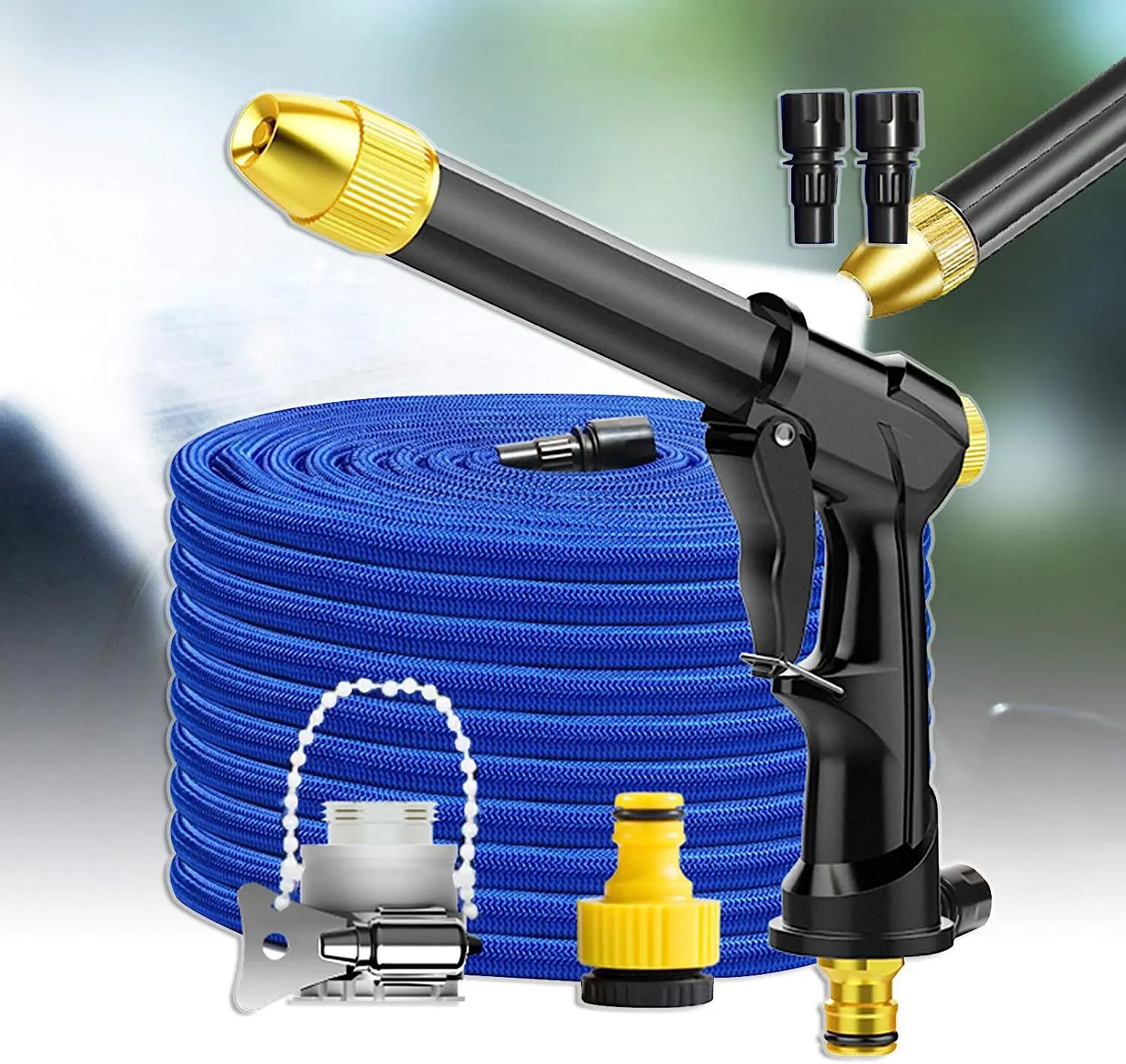High Quality Flexible Expandable Garden Hose High Pressure Nozzle ...