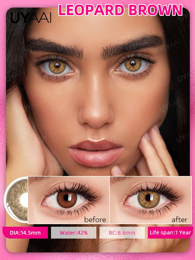 UYAAI-lentes-de-contacto-de-Color-azul-para-ojos-salvajes-lentillas-de ...