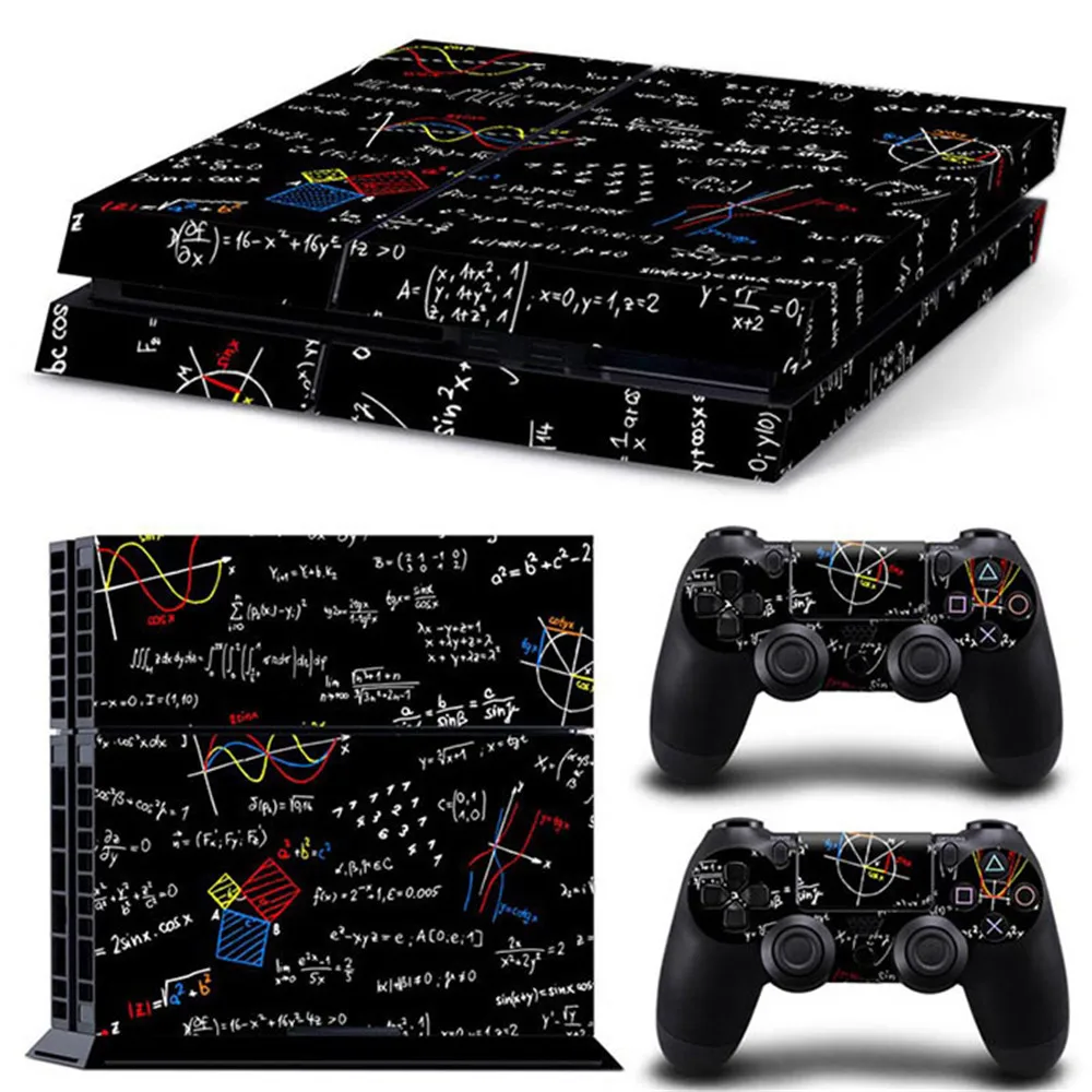 math-formula-design-controller-vinyl-skin-sticker-for-ps4-Decal-Skin ...