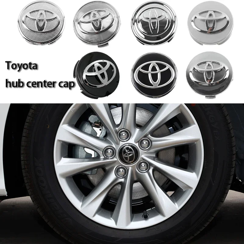 Car-Wheel-Center-Hub-Cap-Logo-Rim-Cover-Emblem-Styling-for-Toyota-Hilux ...