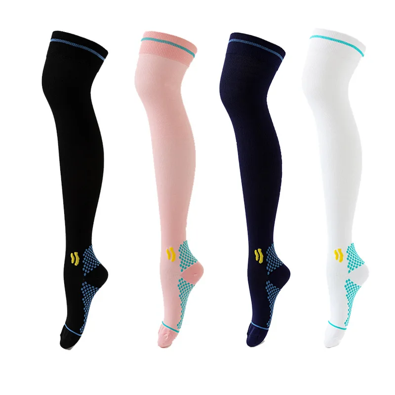 New-Lengthened-Lnee-Length-Compression-Stockings-Leggings-for-Men-and ...