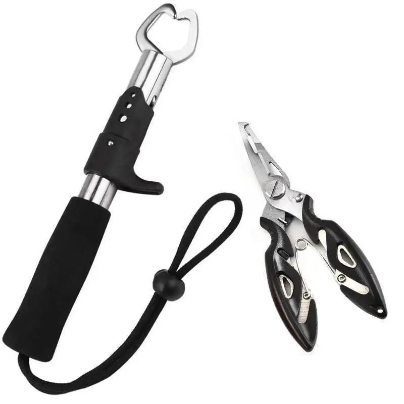 New-22cm-Fishing-Gripper-Portable-Stainless-Steel-Fish-Lip-Controller ...