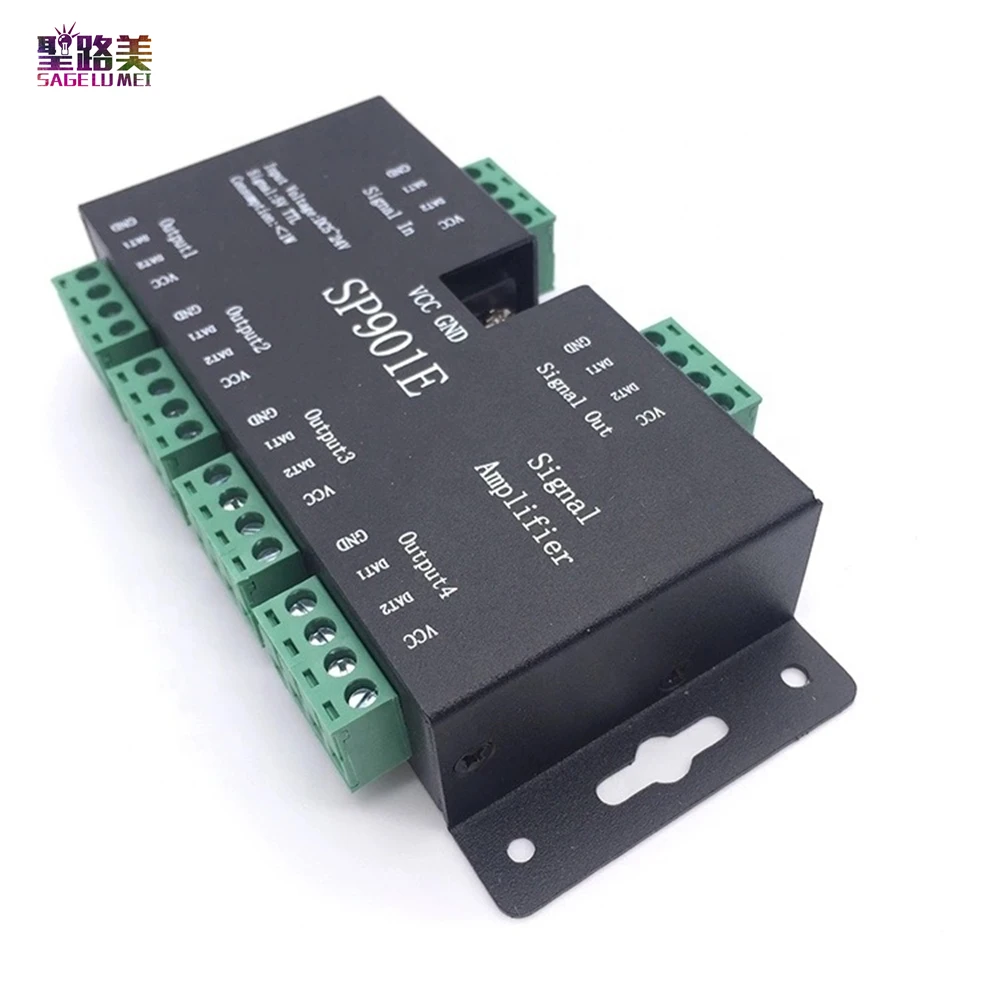 SP901E-led-SPI-denetleyici-DC5V-24V-LED-sinyal-amplifikat-r-4CH-grubu ...