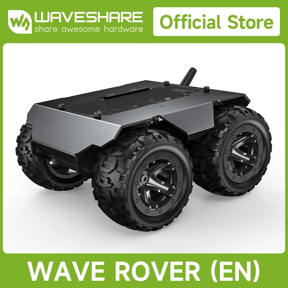Waveshare WAVE ROVER Flexible And Expandable 4WD Mobile Robot Chassis ...