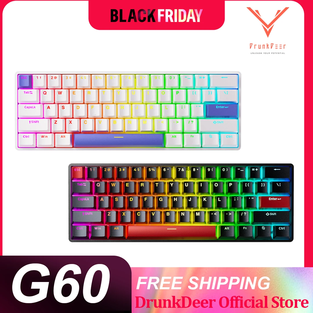 DrunkDeer-G60-Rapid-Trigger-Gaming-Keyboard-Mechanical-Keyboards-Hyper ...