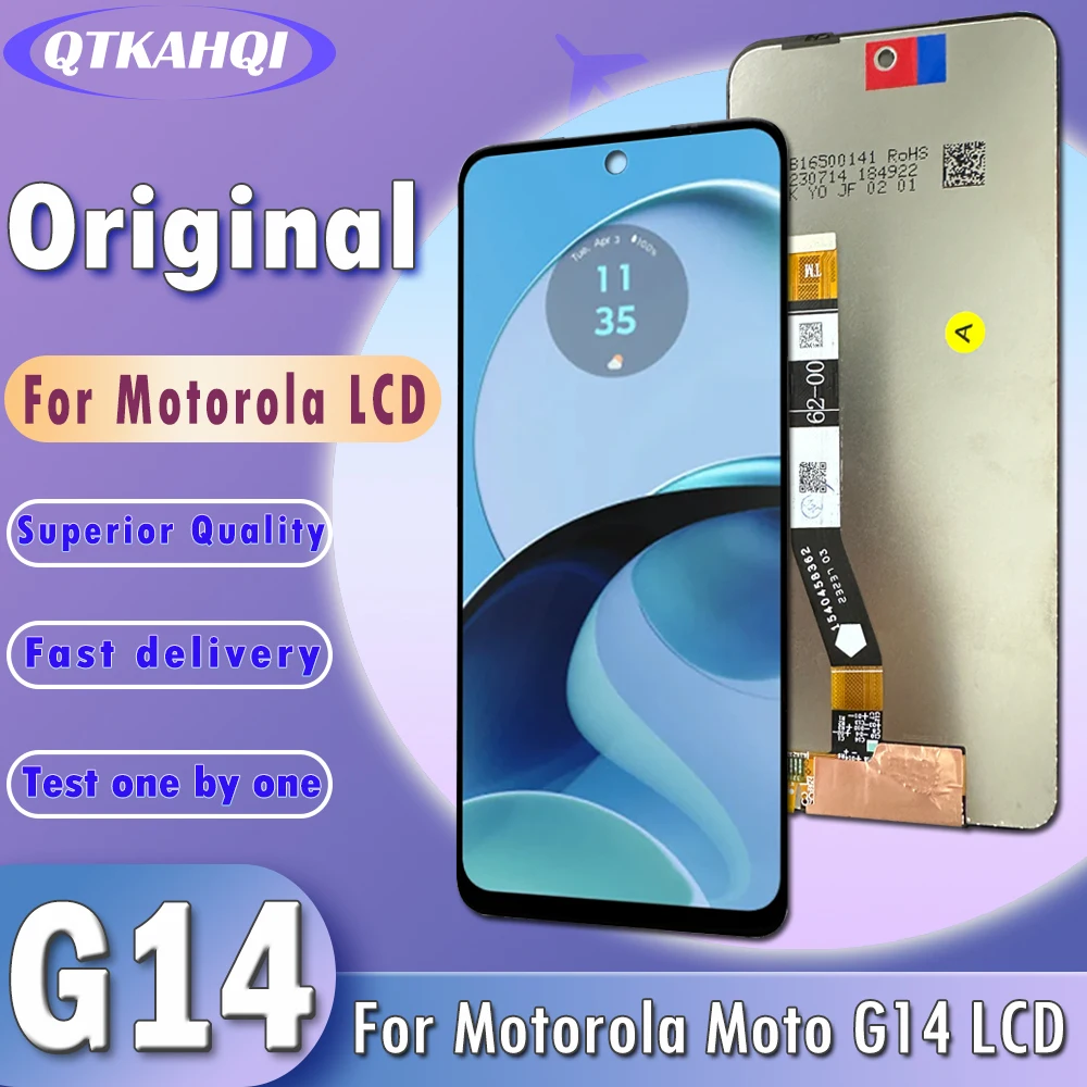 6-5-Original-For-Motorola-Moto-G14-LCD-Display-Touch-Screen-Panel ...