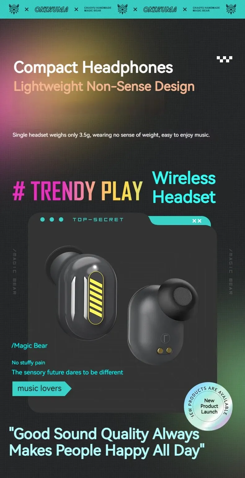 Audífonos Bluetooth Onikuma T20 ONIKUMA | falabella.com