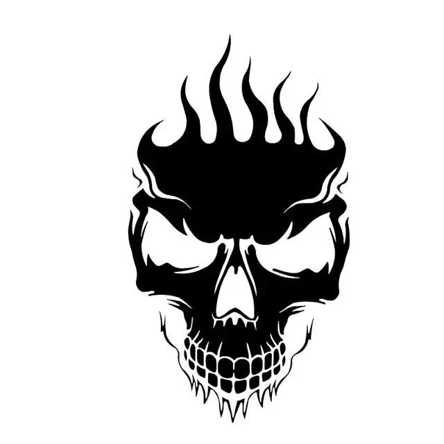 Skull Decal