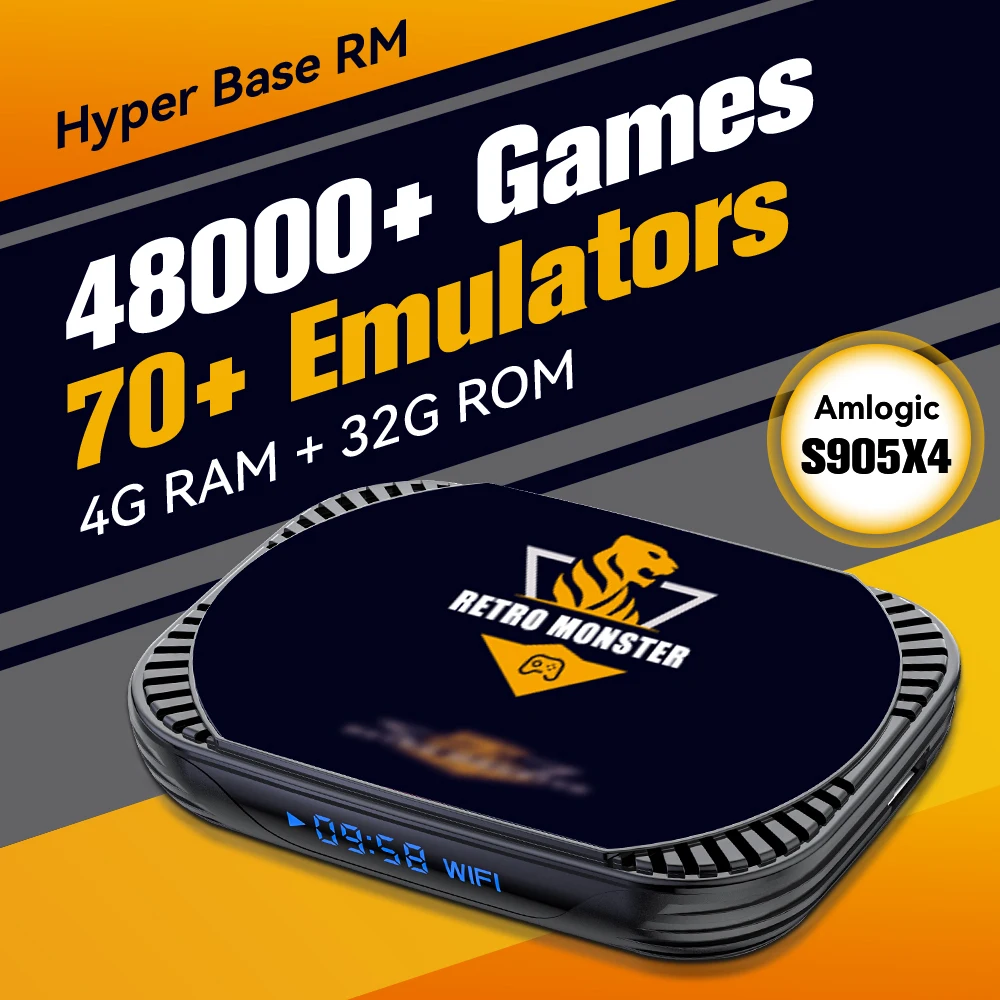 Hyper-Base-Retro-Monster-Game-Consoles-Amlogic-S905X4-With-48000-Games ...