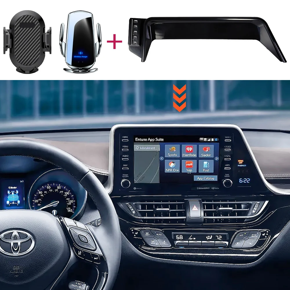 Soporte-de-tel-fono-para-coche-para-Toyota-CHR-2018-2019-2020-2021-2022 ...