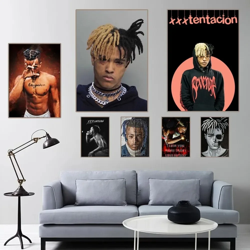 X-XXXTENTACION-Hot-Rapper-Poster-Home-Room-Decor-Living-Room-Bedroom ...