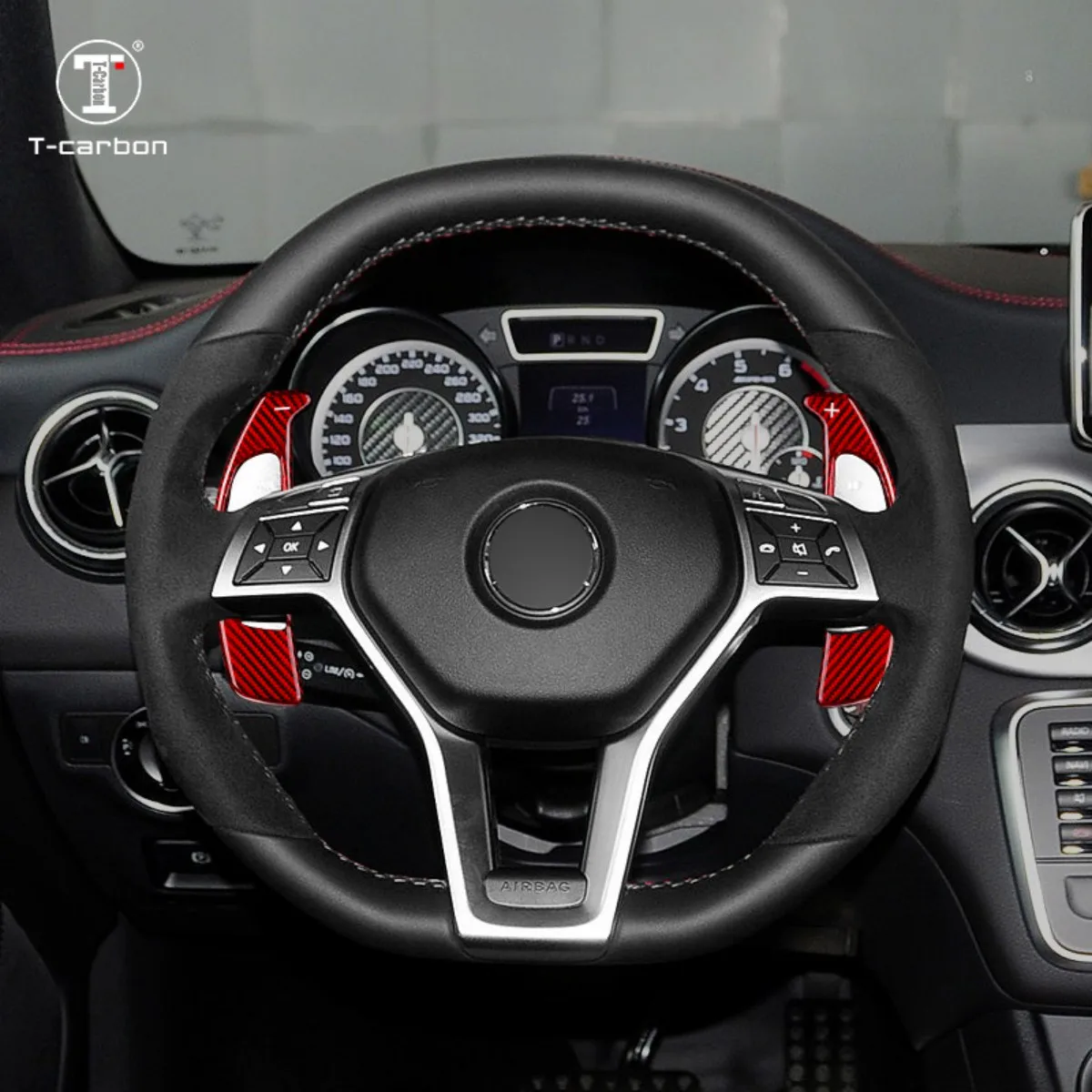 Carbon Fiber Car Steering Wheel Shift Paddle Extension Shifter For ...