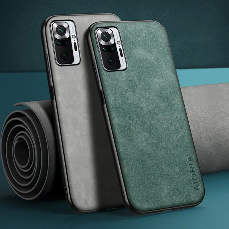 Leather Case Xiaomi Redmi Note 10 | Cover Xiaomi Redmi Note 10 Pro Max ...