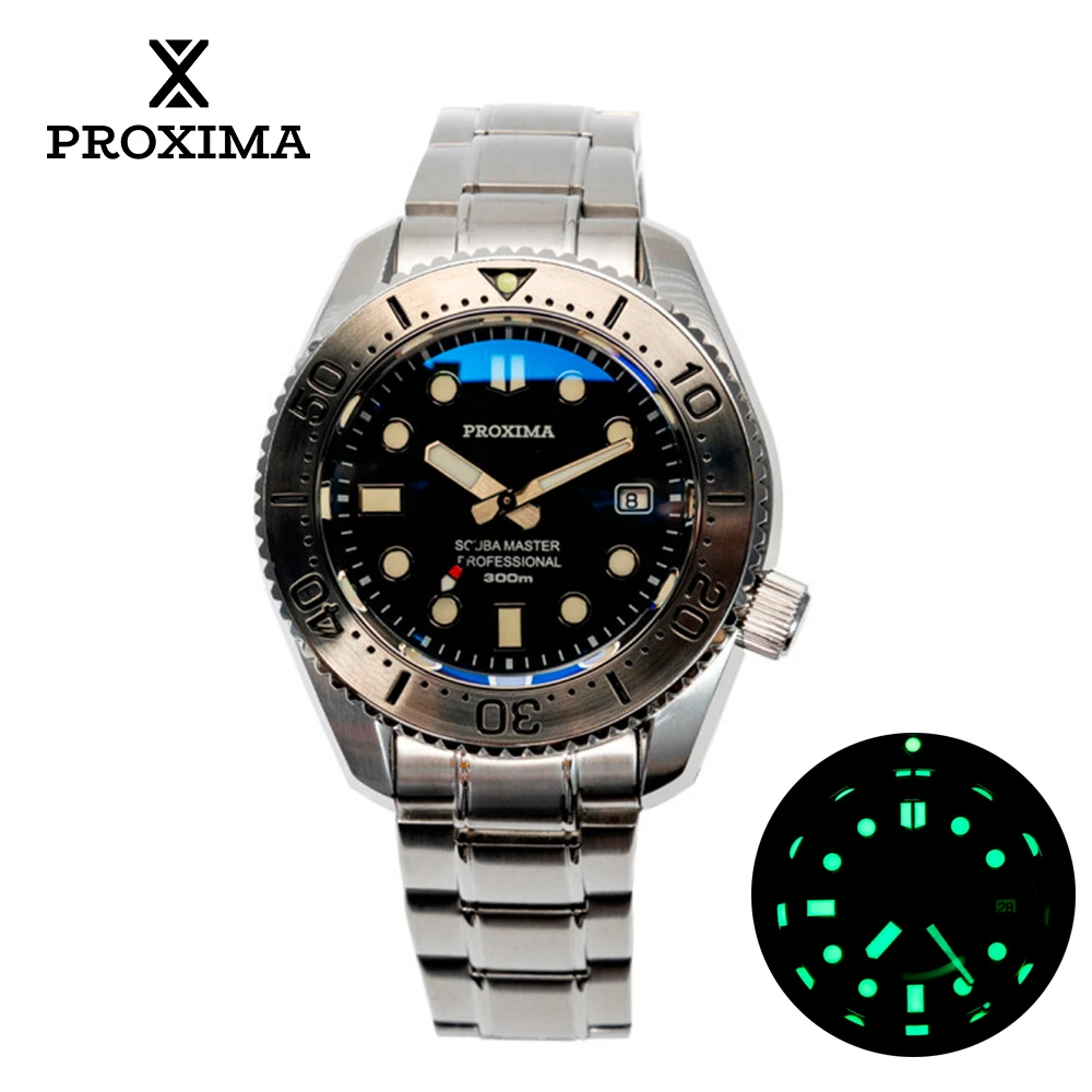 Proxima Men Dive Watch Mm300 Nh35 Luxury Business Automatic Mechanical ...