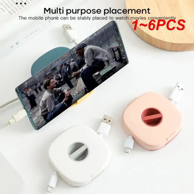 1-6PCS-Cable-Organizer-Convenient-Wire-Storage-Solution-With-Phone ...