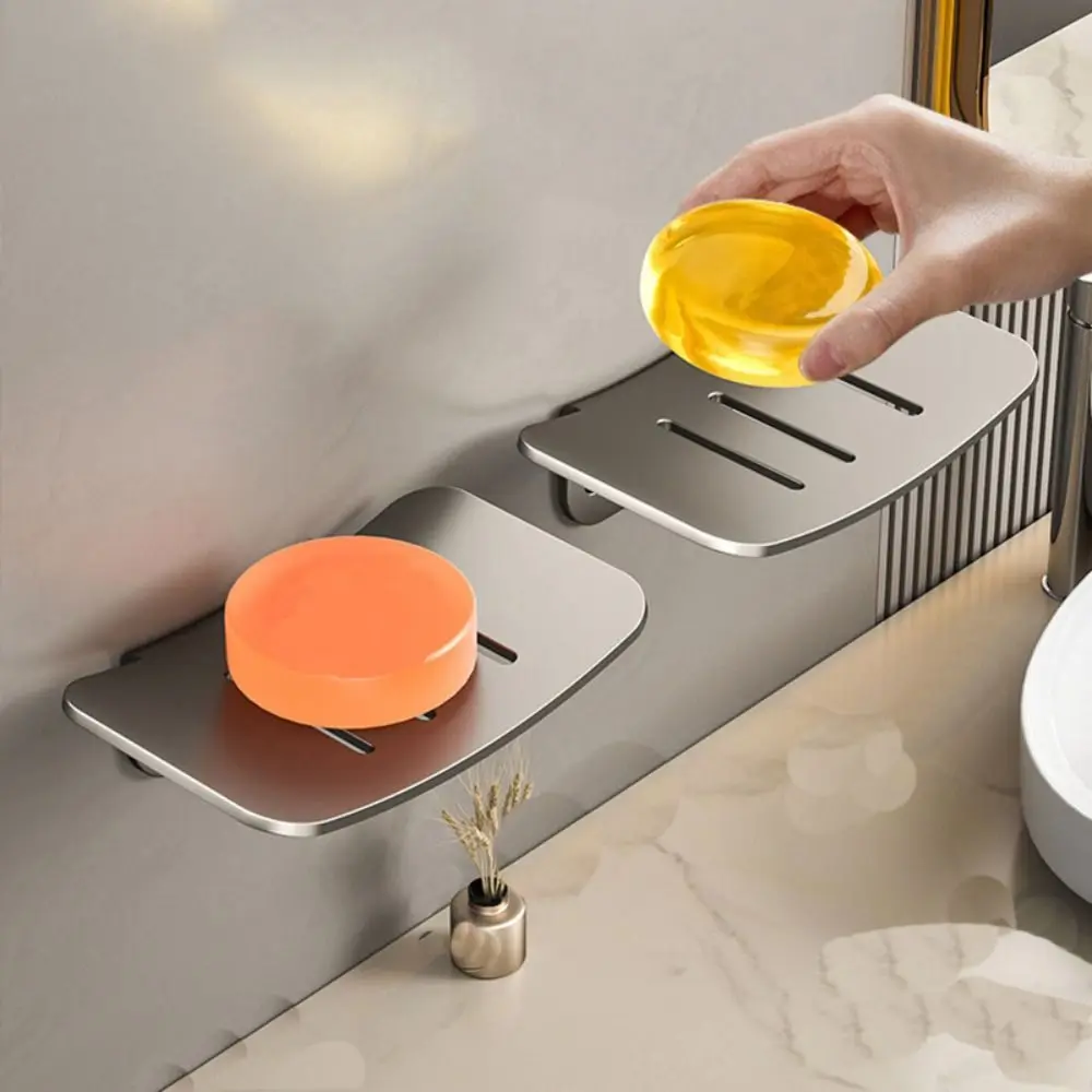 Bathroom-Kitchen-Sink-Organizer-Soap-Container-Tray-Wall-Mounted-Soap ...