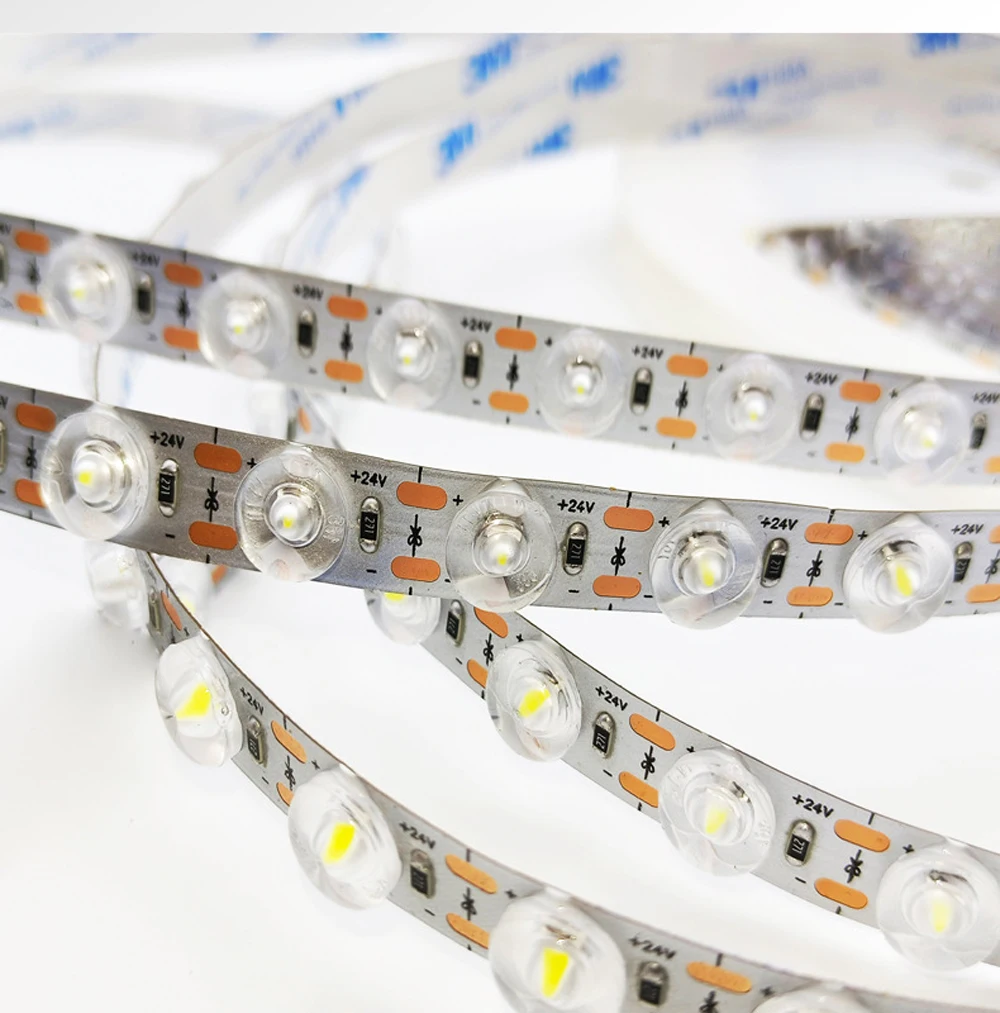 24V-SMD3030-Lens-soft-LED-Light-strip-High-Brightness-Flexible-Diffuse-Reflection-LED-Light ...