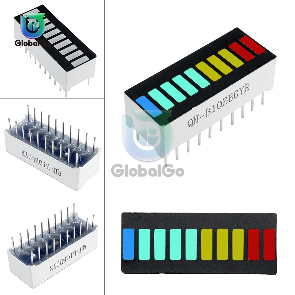 10-Segment-LED-battery-Capacity-Display-Module-LED-Battery-Level-Bar ...