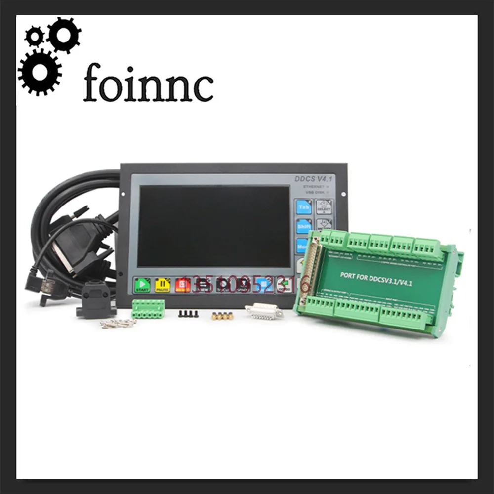 Ddcsv4.1 Independent Motion Controller Offline 3-axis 4-axis Usb Cnc Controller Interface Metal ...