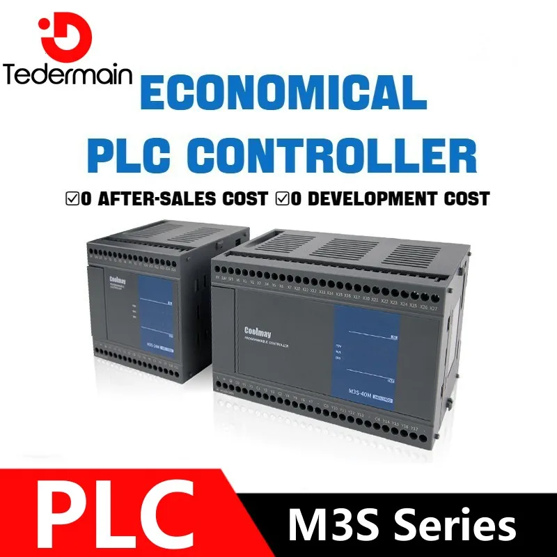 Coolmay-controlador-l-gico-programable-serie-PLC-M3S-tipo-econ-mico-Compatible-con-Software-de ...