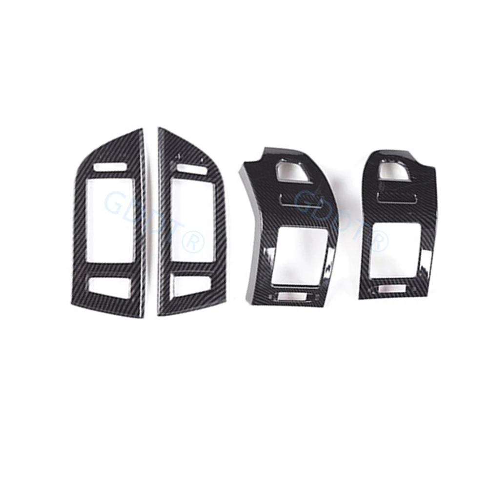 4 Pieces AC Carbon Cover For Montero V93 V95 Car Middle Dashboard Air ...