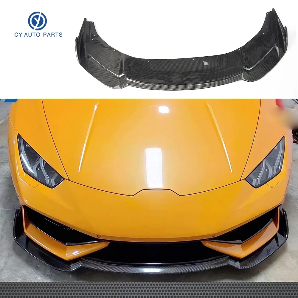 RZ-Style-Carbon-Fiber-Front-Car-Bumper-Lip-for-Lamborghini-Huracan ...