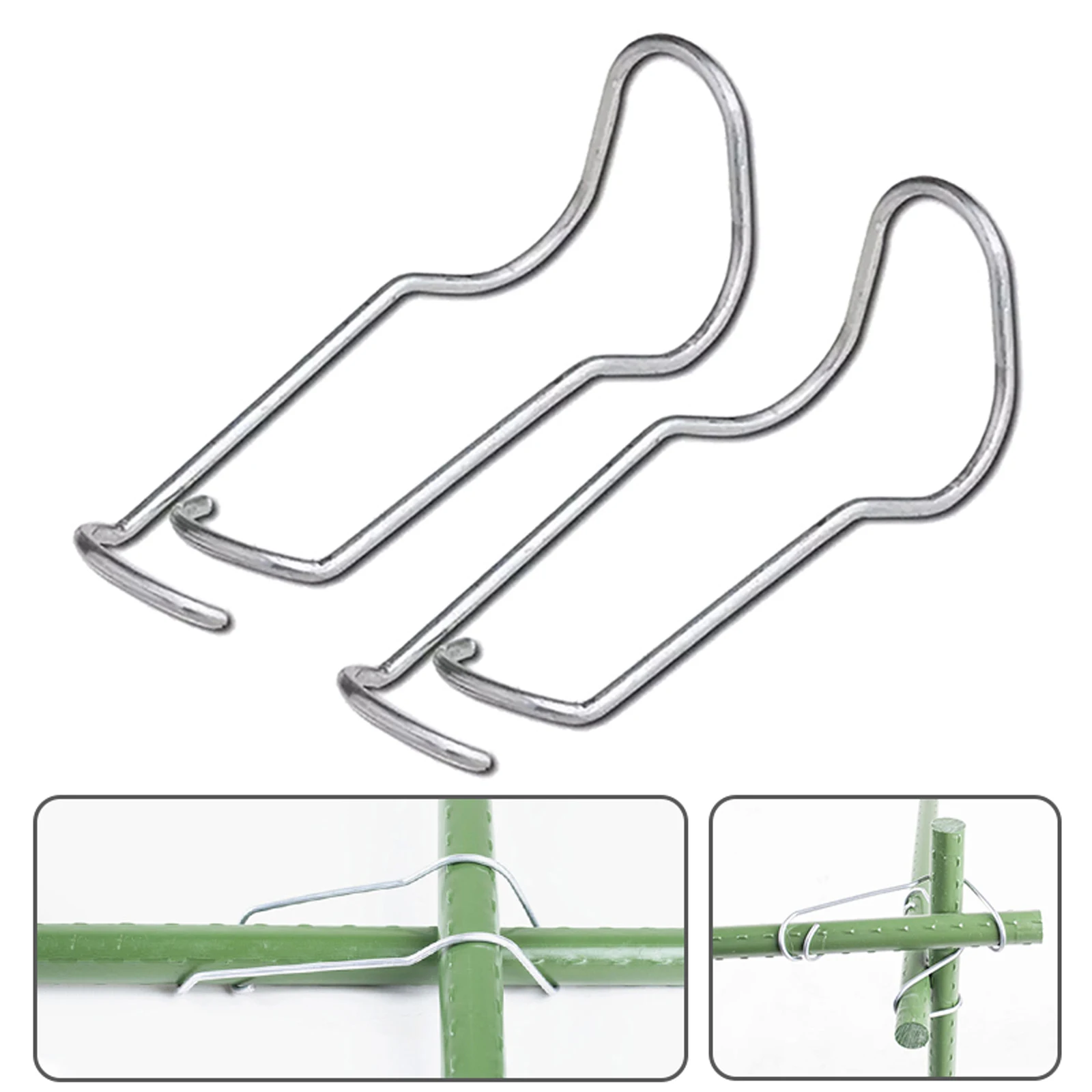 20pc-Plant-Trellis-ConnectorClip-Hook-Garden-Vegetable-Plant-Grape ...