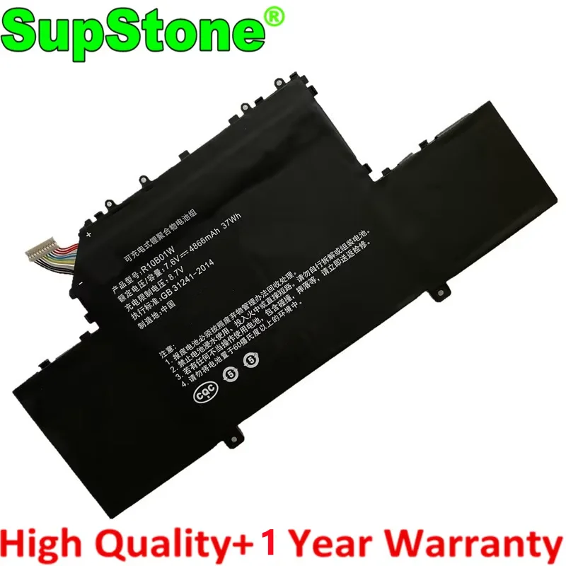 SupStone New R10B01W Laptop Battery For Xiaomi Mi Air 12.5" Inch 161201 ...