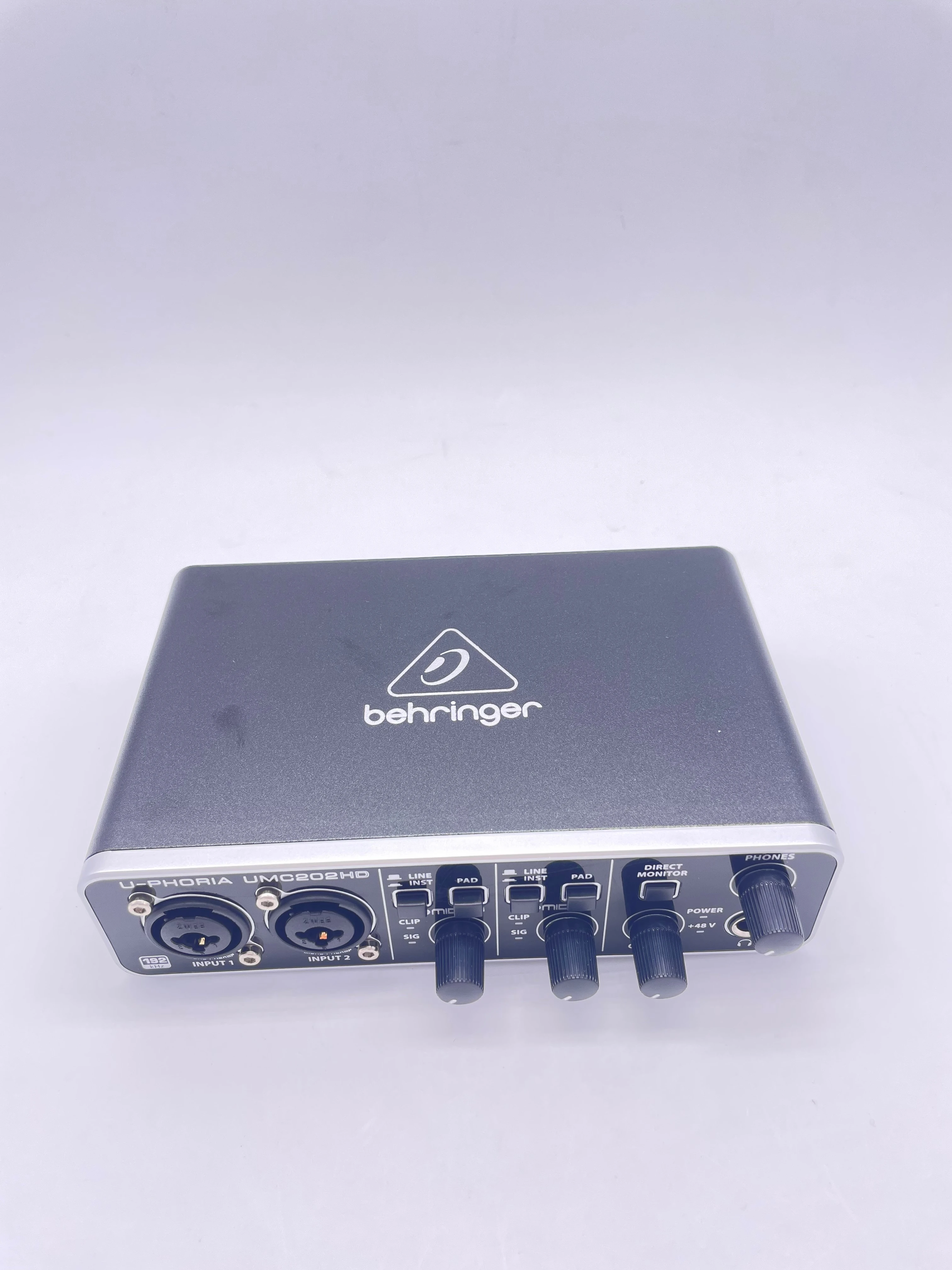 Behringer UMC202HD Audio Interface Sound Card Electric Guitar Live Rec ...
